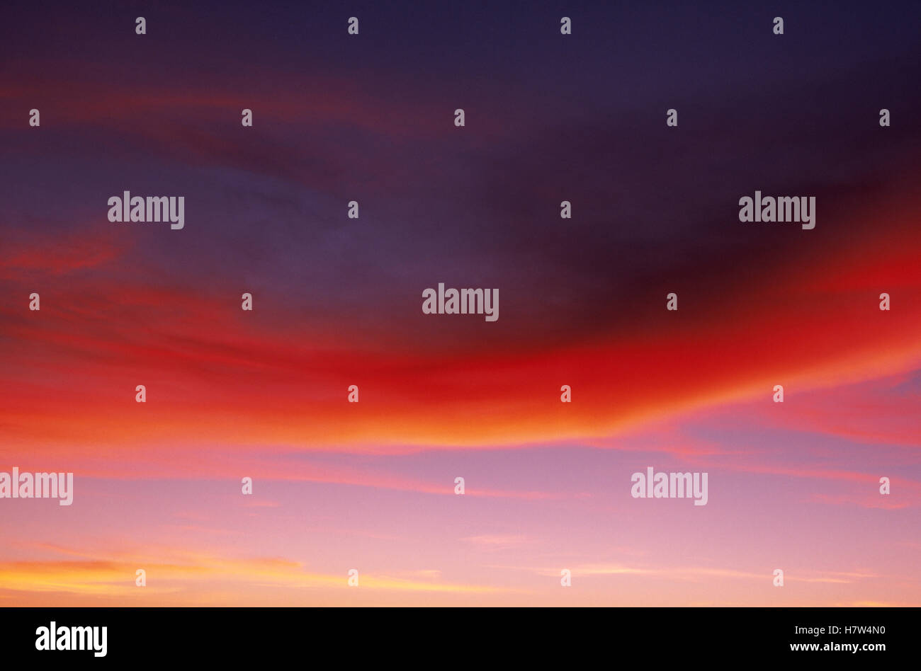 Clouds at sunset Stock Photo - Alamy
