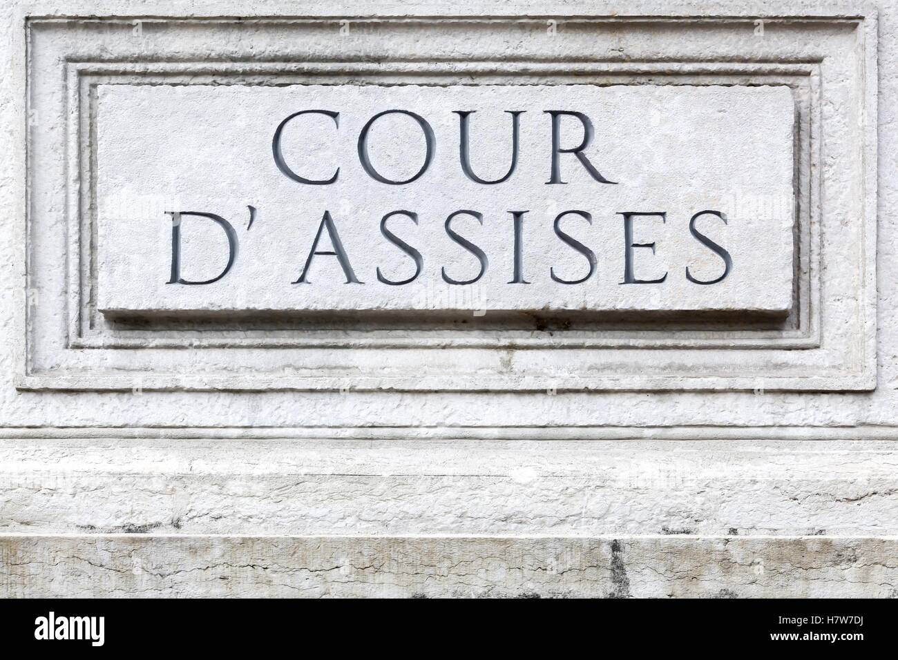 French lawyer cour hi-res stock photography and images - Alamy