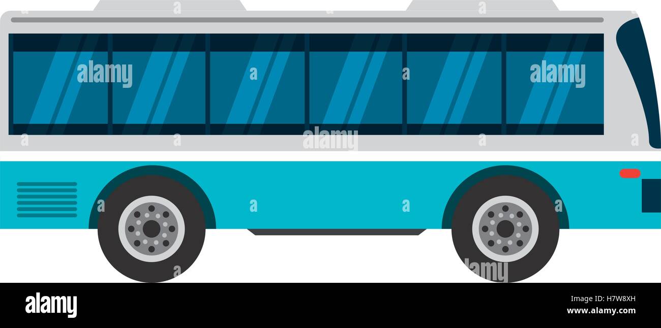 bus transport service icon vector illustration design Stock Vector ...