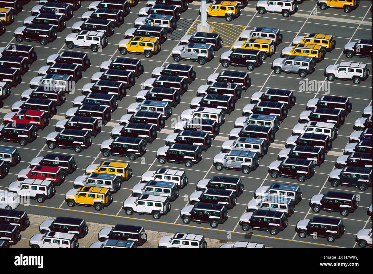 New car lot, Port Elizabeth, South Africa Stock Photo - Alamy