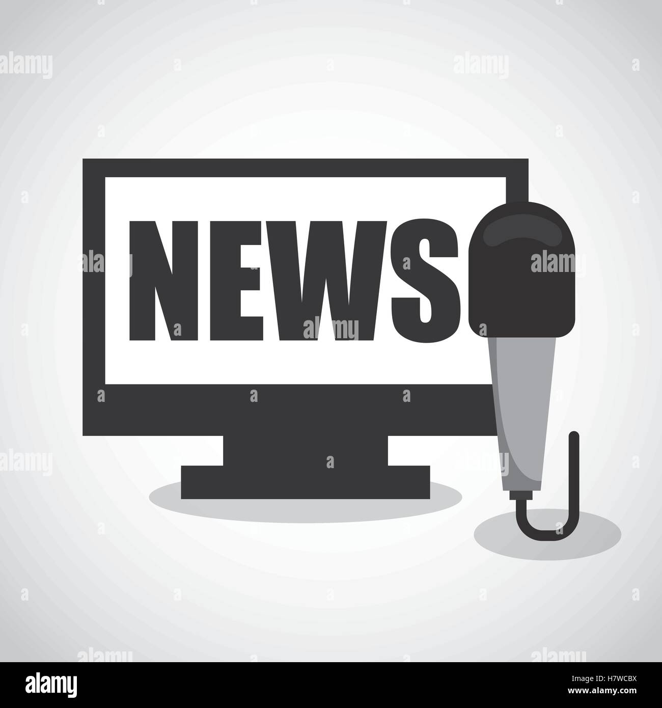 Breaking news symbol image Stock Vector Images - Alamy