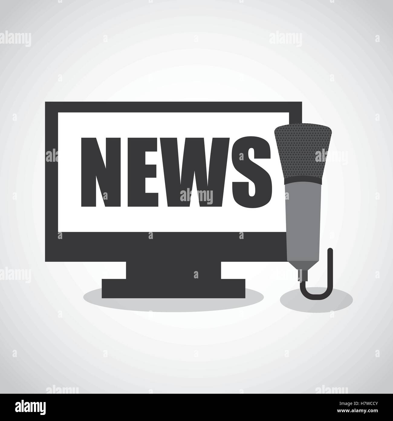 Breaking news symbol image Stock Vector Images - Alamy