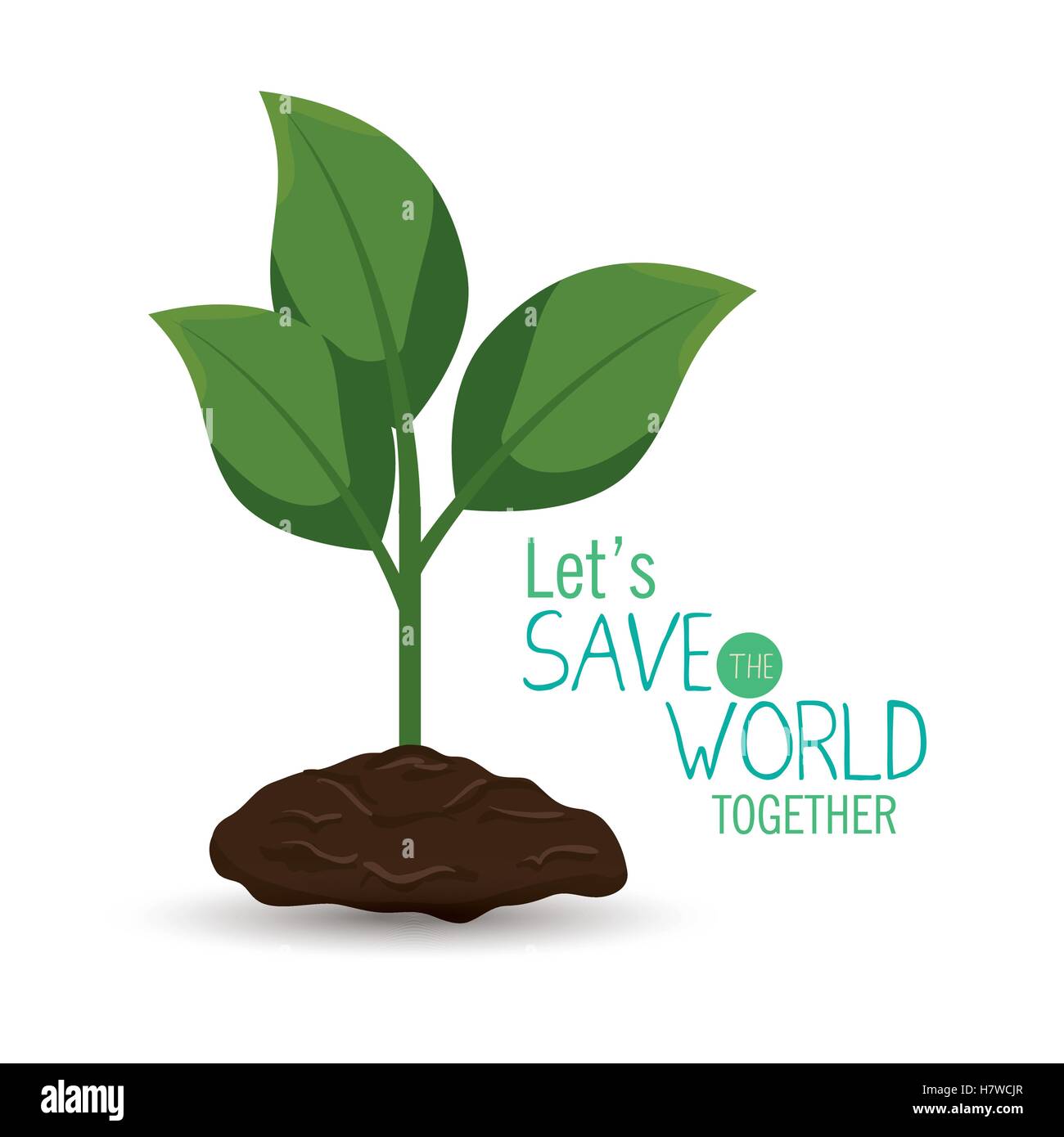 save the world concept icon vector illustration design Stock Vector ...