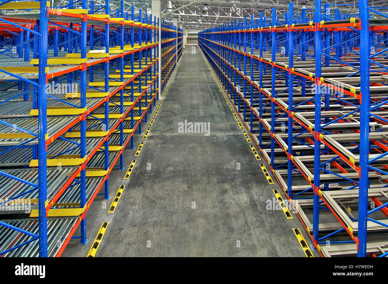 Warehouse industrial shelving storage system shelving metal pallet ...