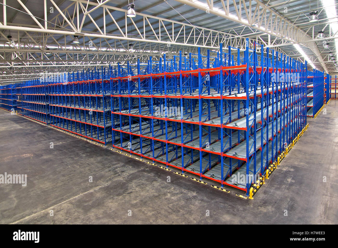 Warehouse industrial shelving storage system shelving metal pallet ...