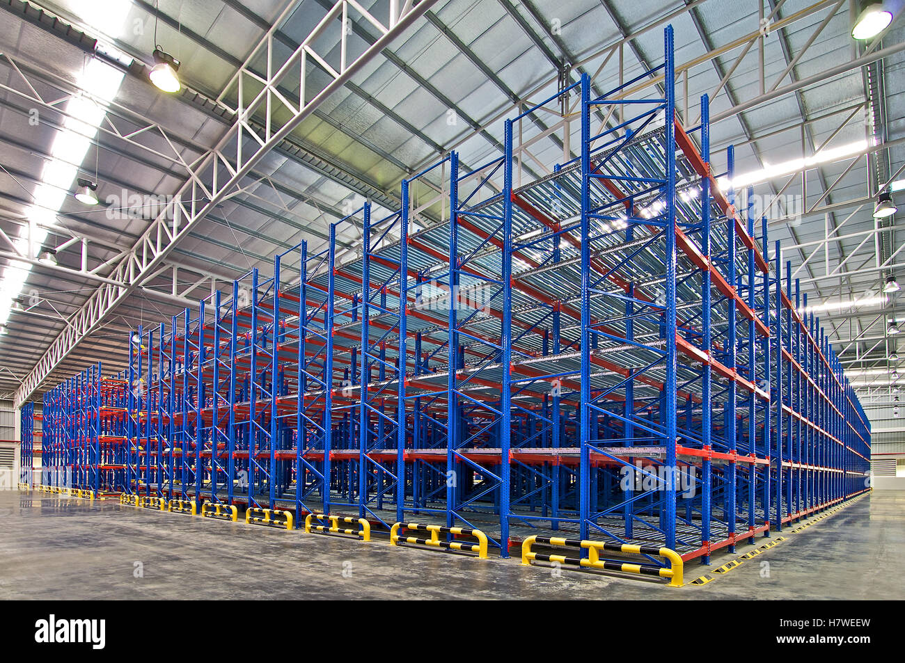 Warehouse industrial shelving storage system shelving metal pallet ...