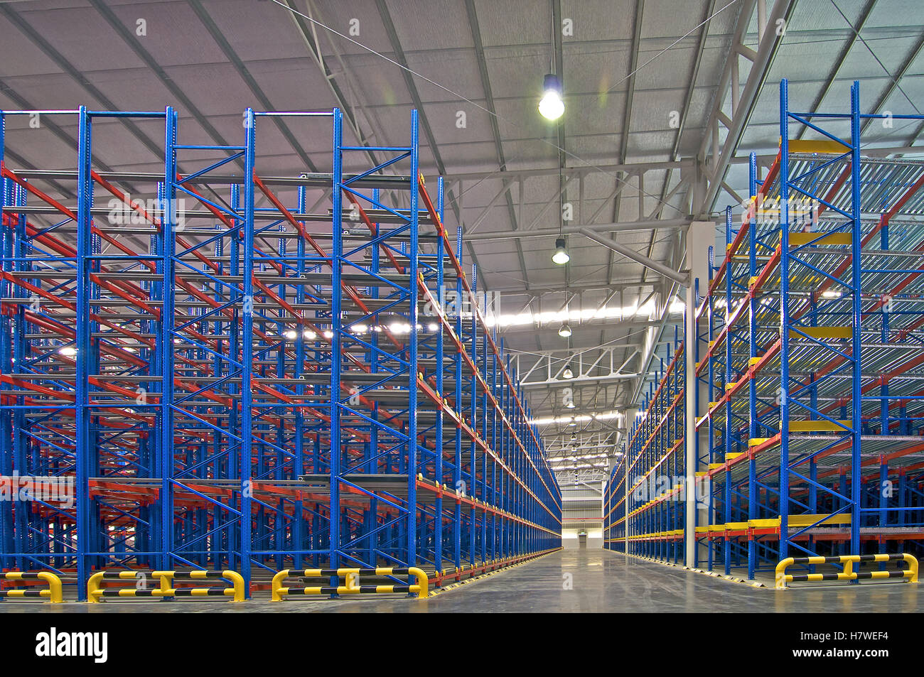 Warehouse industrial shelving storage system shelving metal pallet ...