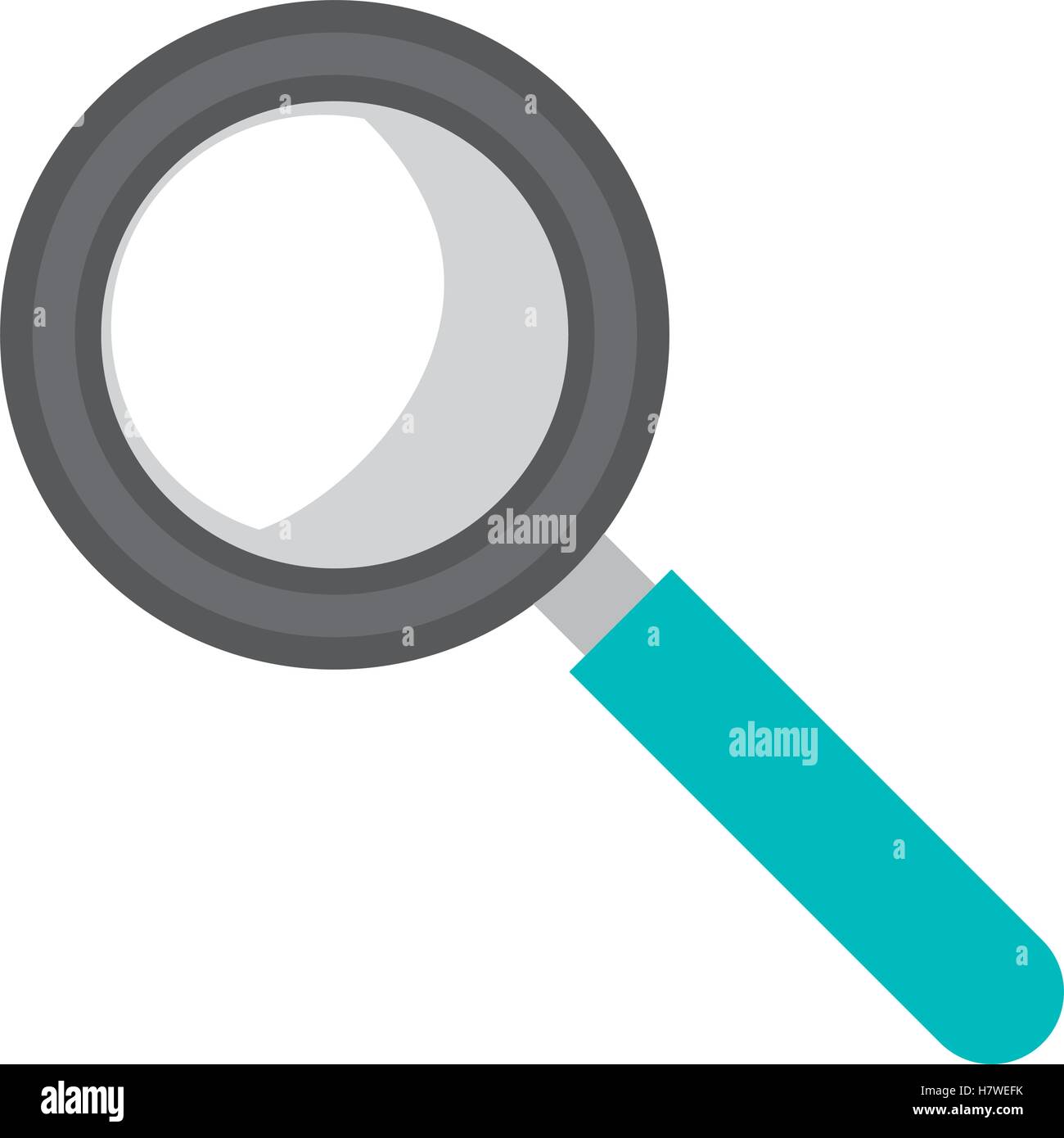 Lupe icon. Tool search magnifying glass zoom and lens theme. Isolated ...