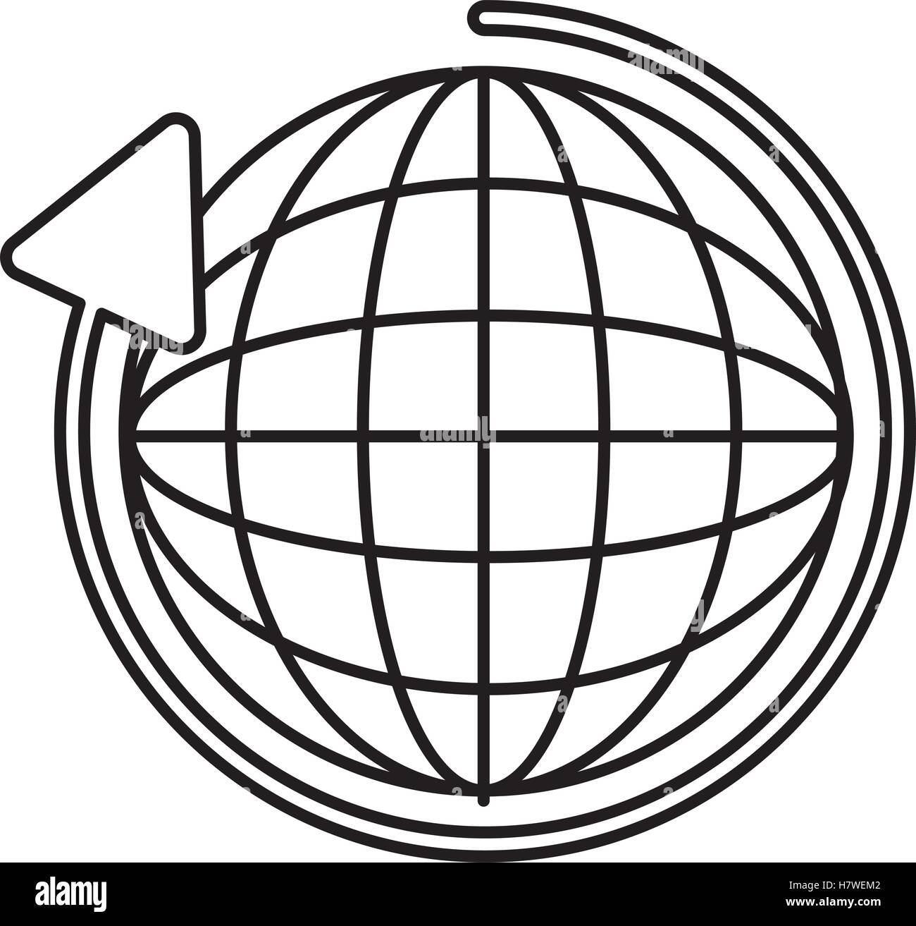 Global distribution system Stock Vector Images - Alamy