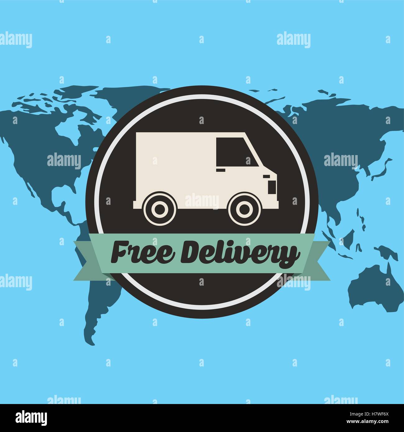 car delivery service icon vector illustration design Stock Vector Image ...