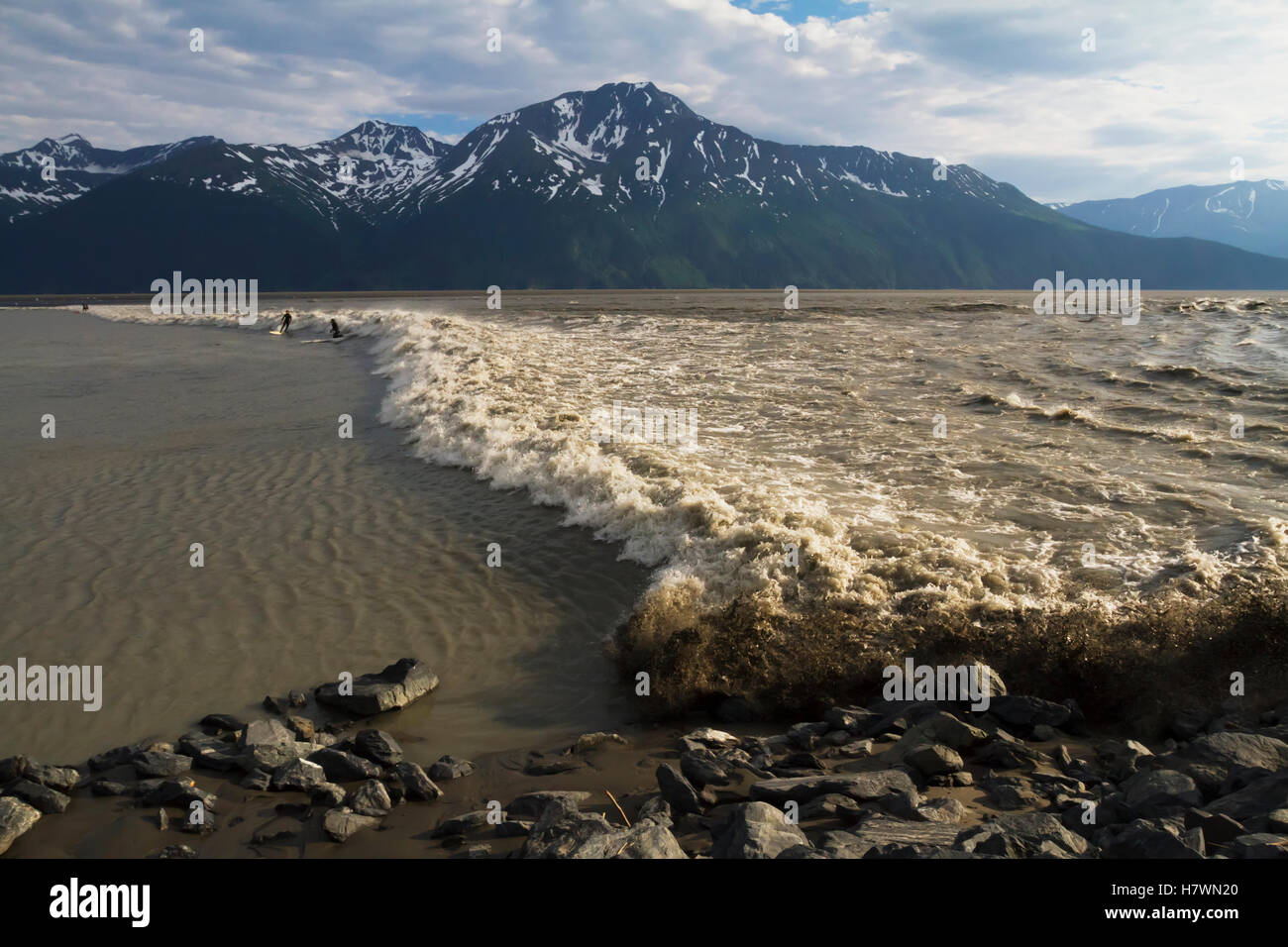 Large tidal range hi-res stock photography and images - Alamy