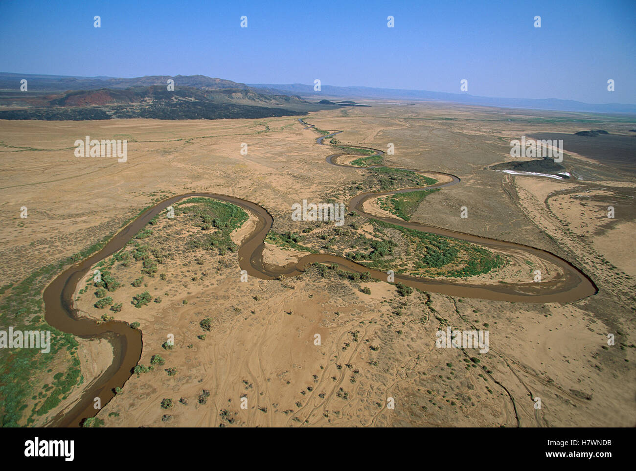 River flowing through Great Rift Valley, Kenya Stock Photo - Alamy