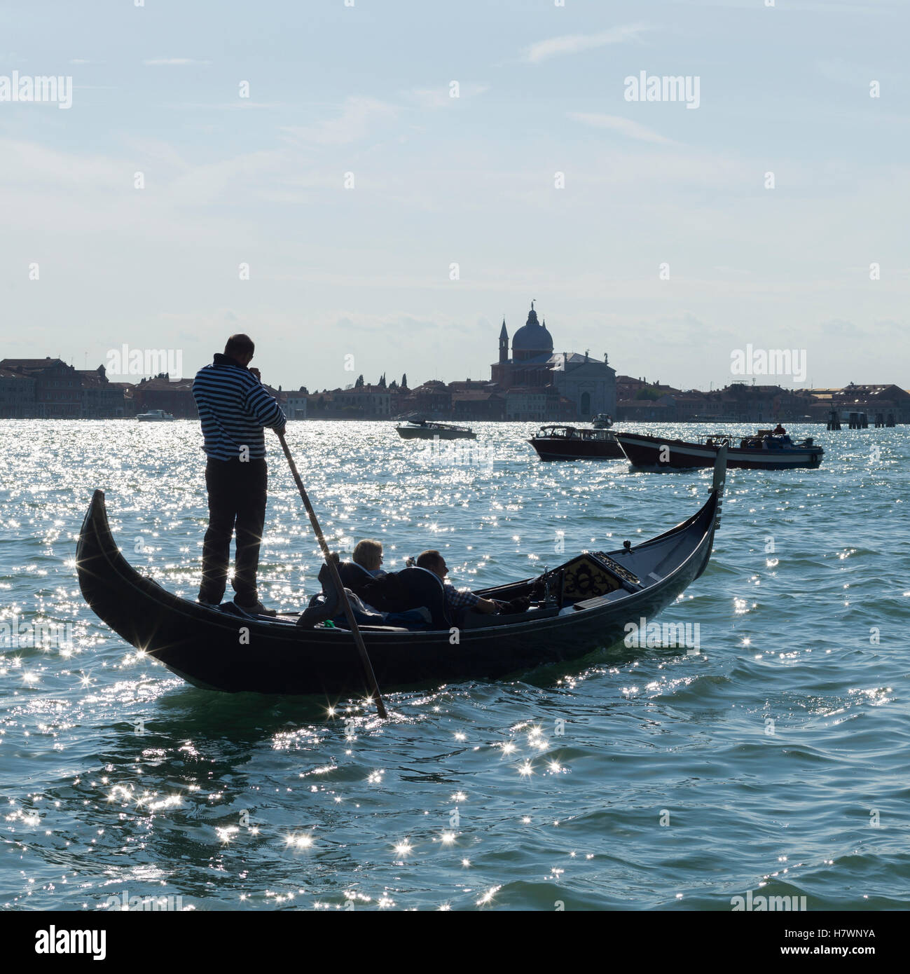 Gondolier in traditional costume hi-res stock photography and images ...