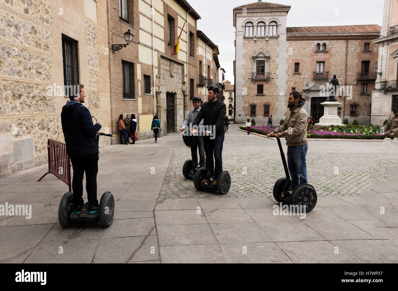 Segway sightseeing madrid hi-res stock photography and images - Alamy