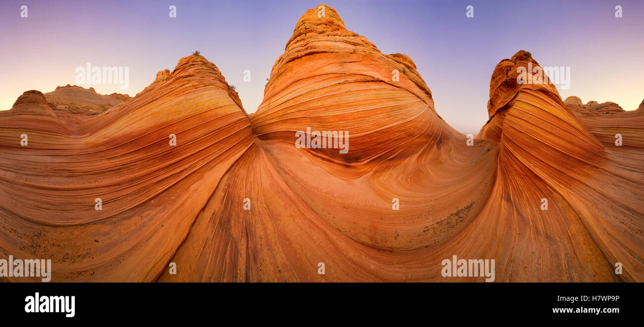 Sandstone formations, Colorado Plateau, Coyote Buttes, Arizona Stock ...