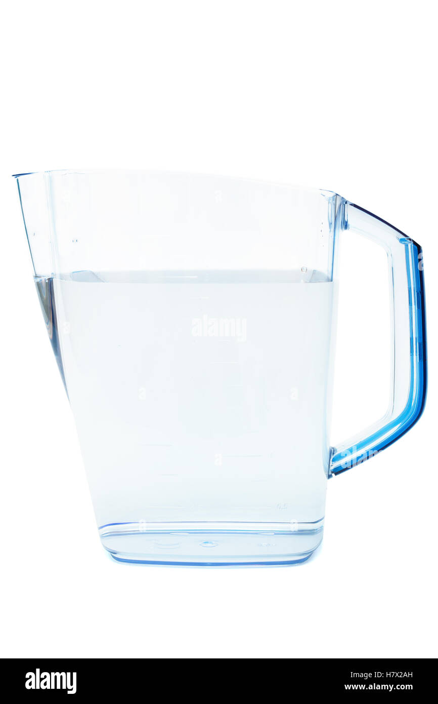 jug of water on a white background Stock Photo - Alamy