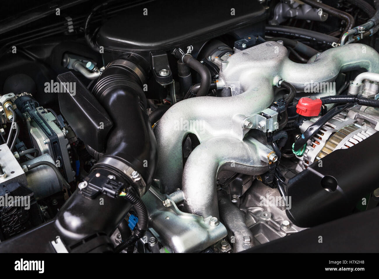 engine of the modern car Stock Photo - Alamy