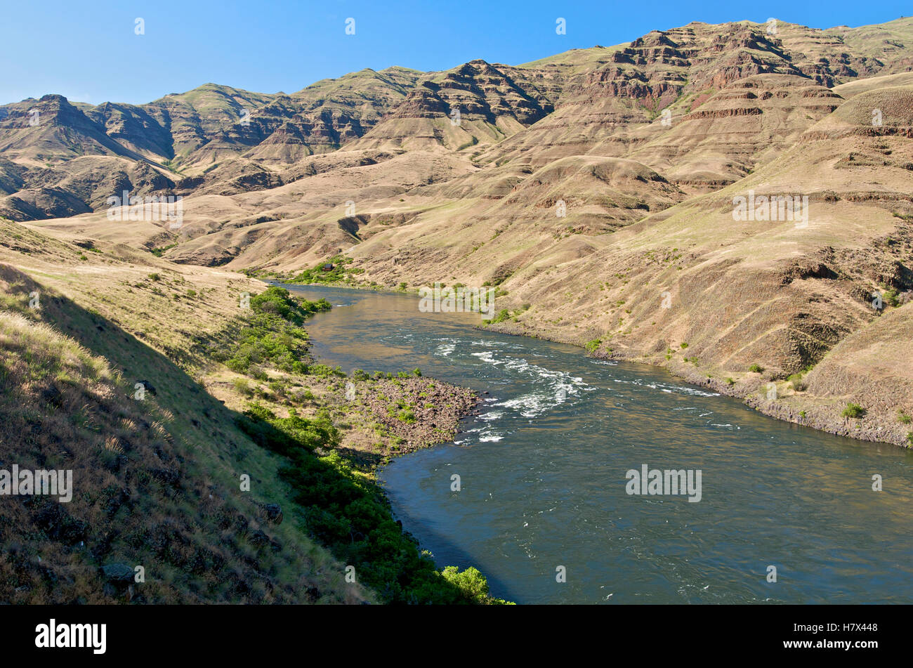 Snake River Canyon near Imnaha, Oregon Stock Photo - Alamy