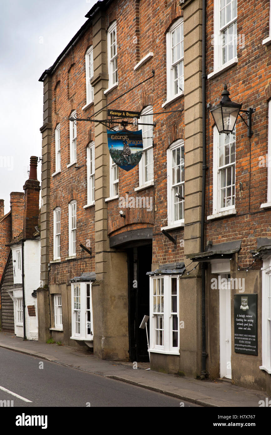 West Wycombe High Street High Resolution Stock Photography and Images ...