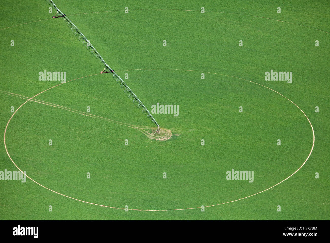 Center pivot irrigation system for agricultural field, Tulbagh, Western ...