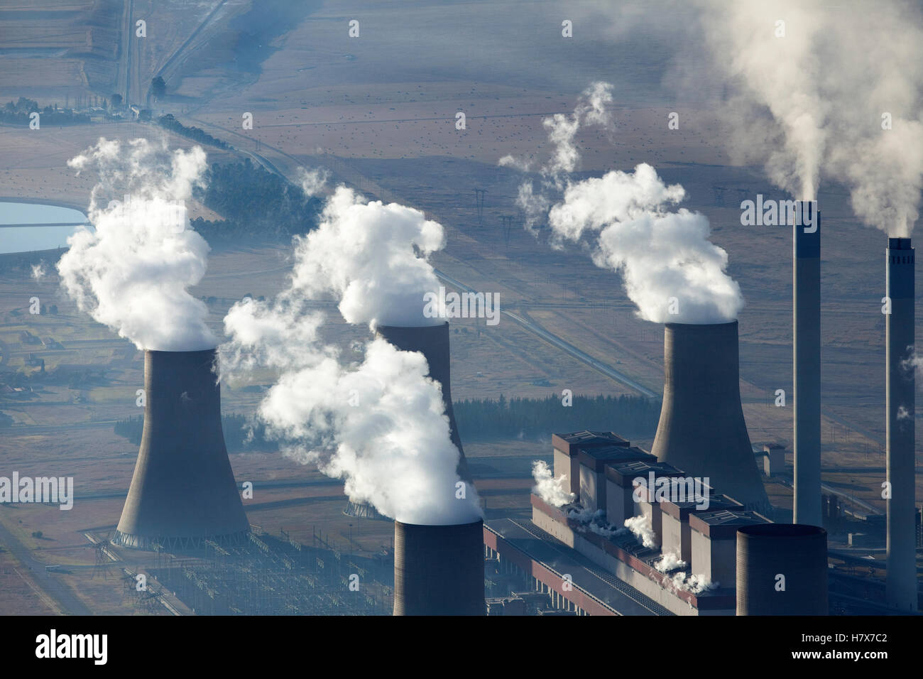 Tutuka Power Station, Mpumalanga, South Africa Stock Photo - Alamy