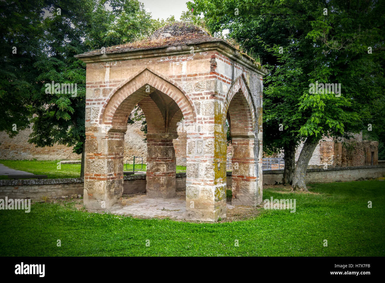 Ottoman turbe ( mausoleum) in Ilok Croatia Stock Photo - Alamy