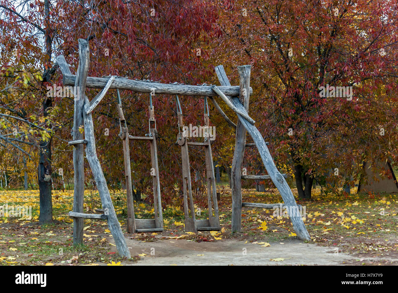 Old Wooden Swing High Resolution Stock Photography and Images - Alamy