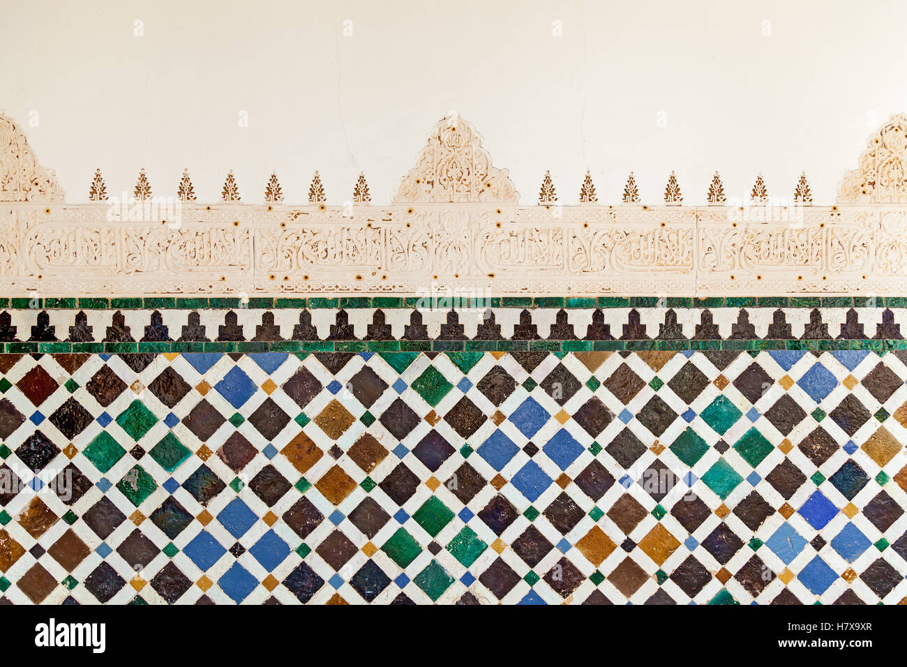 Mosaic wall panels with ornament,Panel, mural, mosaic, wall, wall ...