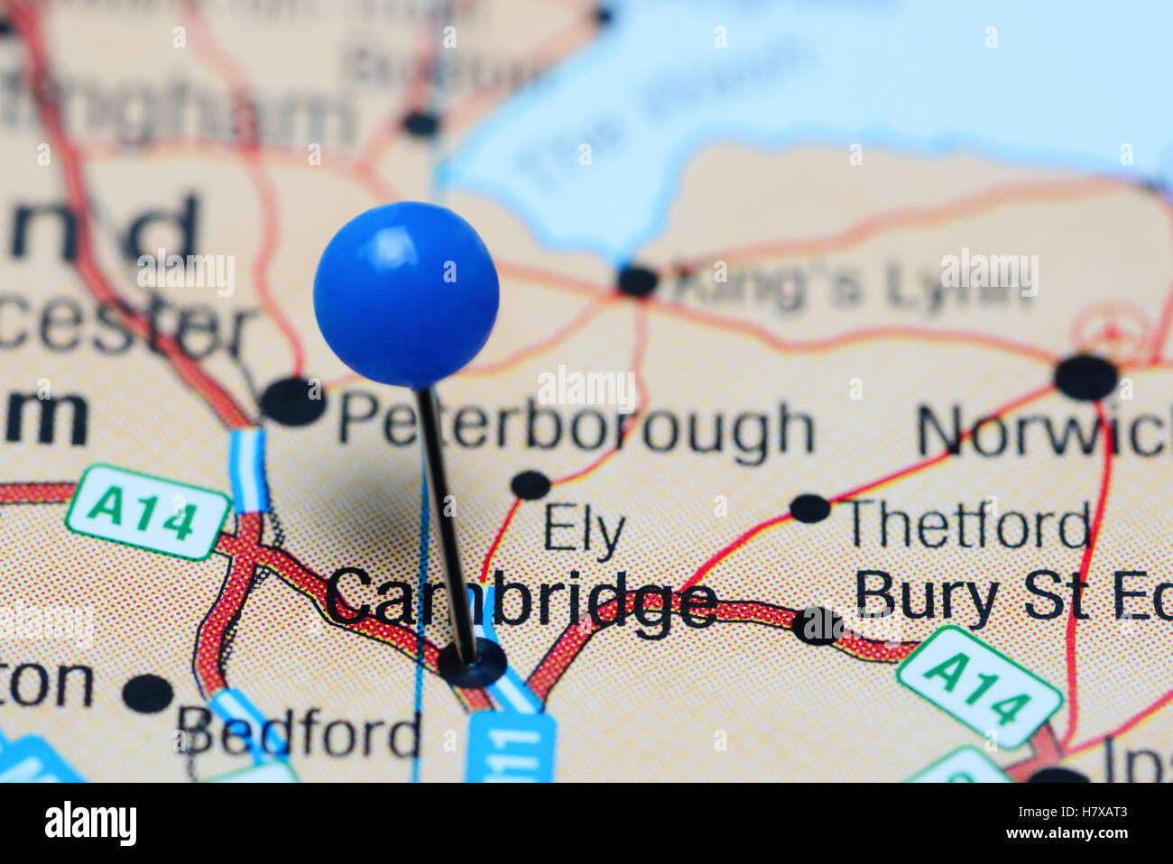 Map of cambridge hi-res stock photography and images - Alamy