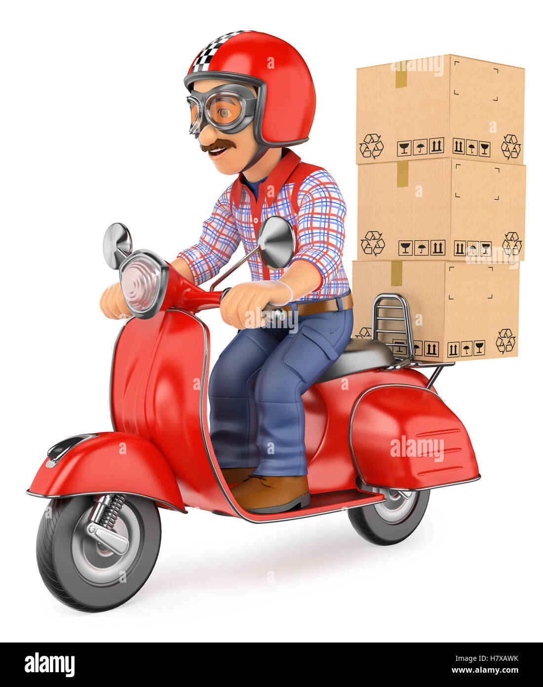 Motorcycle mail delivery High Resolution Stock Photography and Images ...