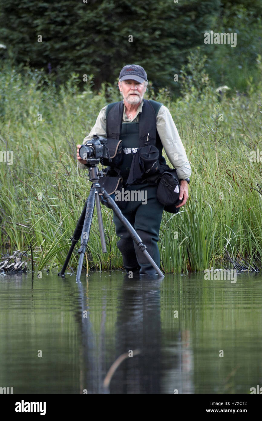 Portrait of photographer Tim Fitzharris Stock Photo - Alamy