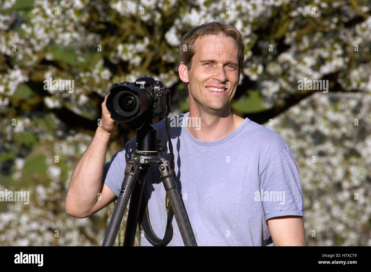 Portrait of photographer Thomas Marent Stock Photo - Alamy