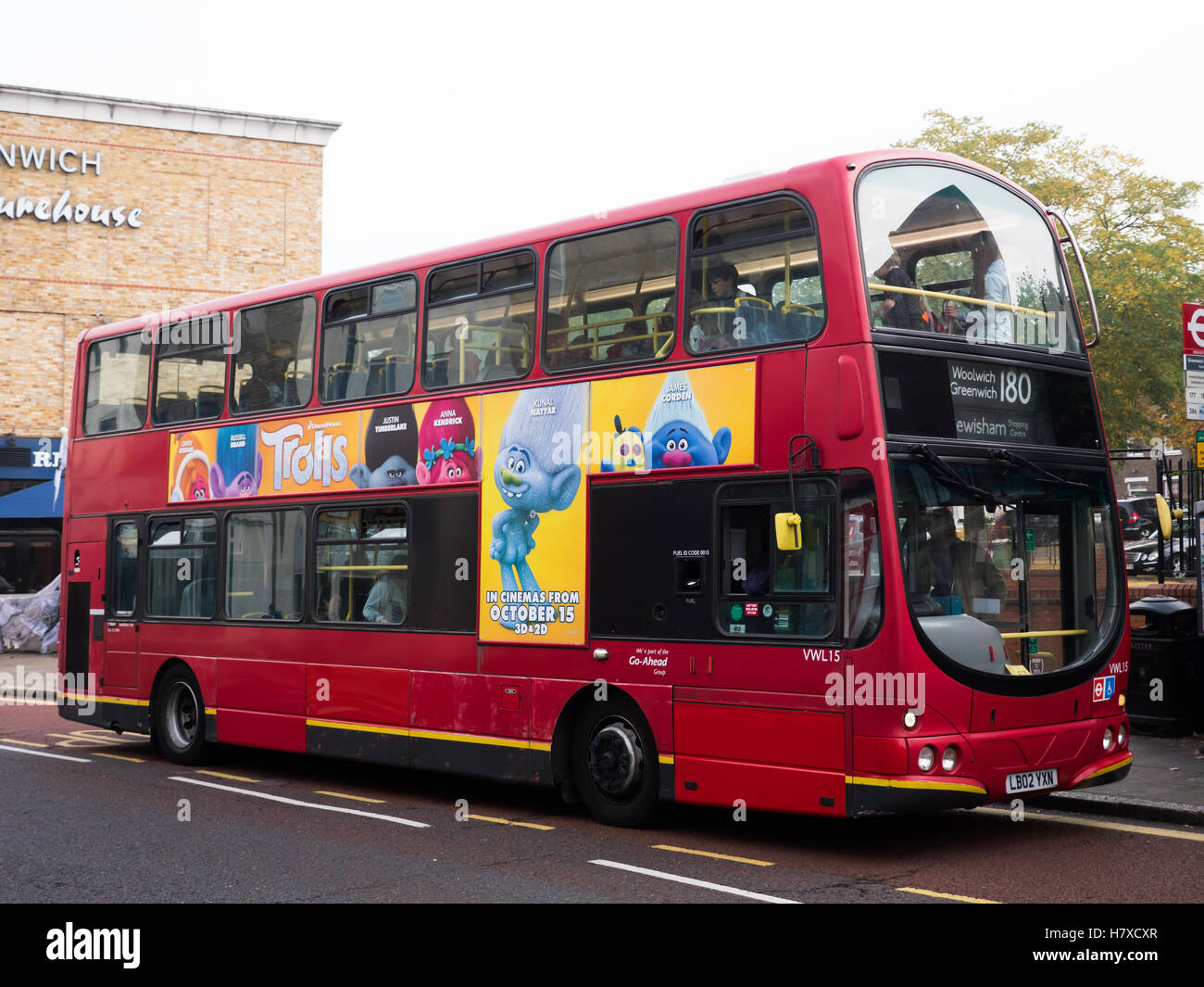 London Buses. Part of The London Transportation Stock Photo - Alamy