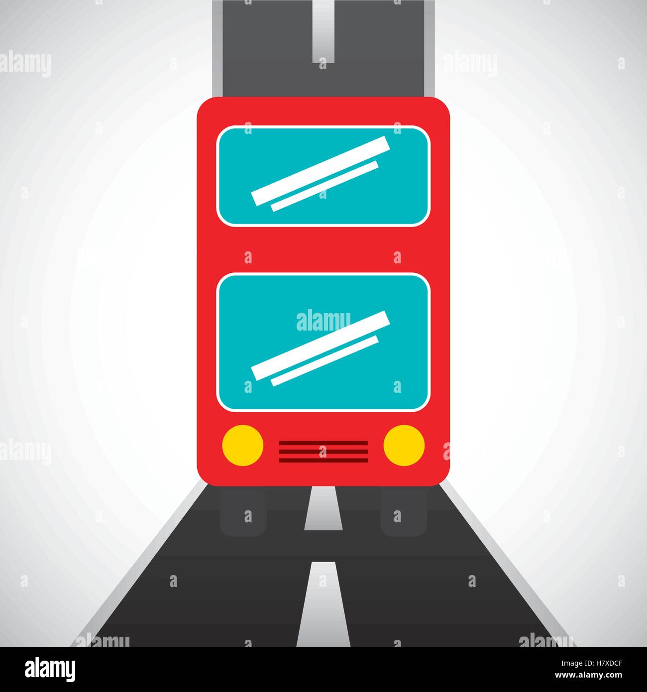 transport bus vehicle icon vector illustration design Stock Vector ...