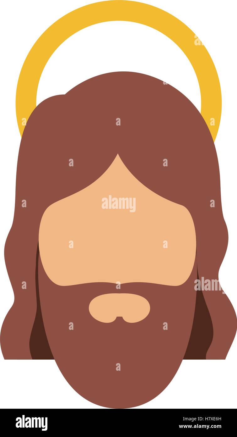 Jesus cartoon icon. Holy night family christmas and betlehem theme ...