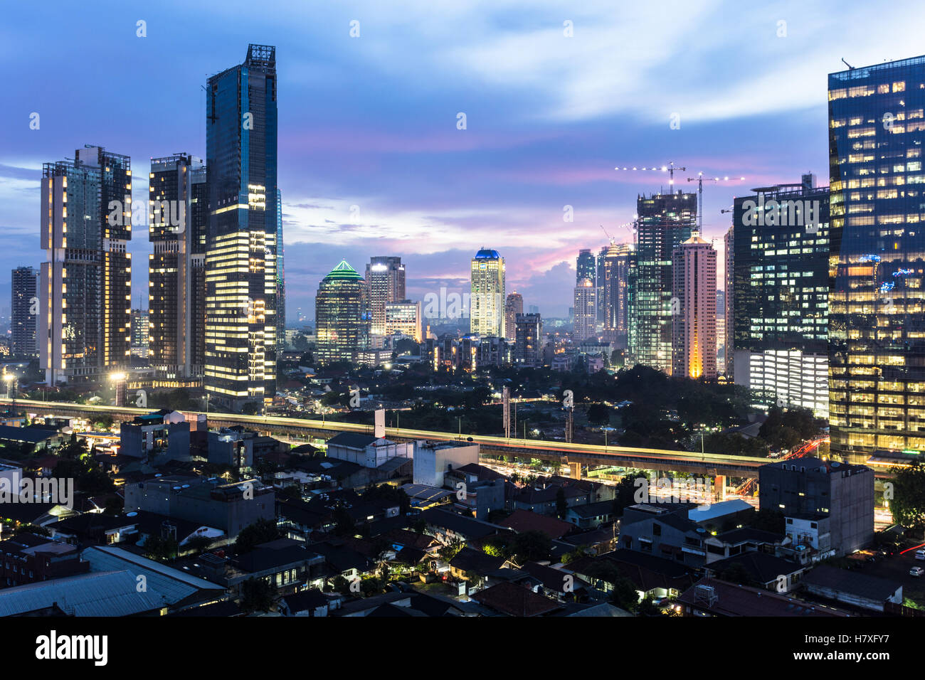 Jakarta kuningan buildings hi-res stock photography and images - Alamy