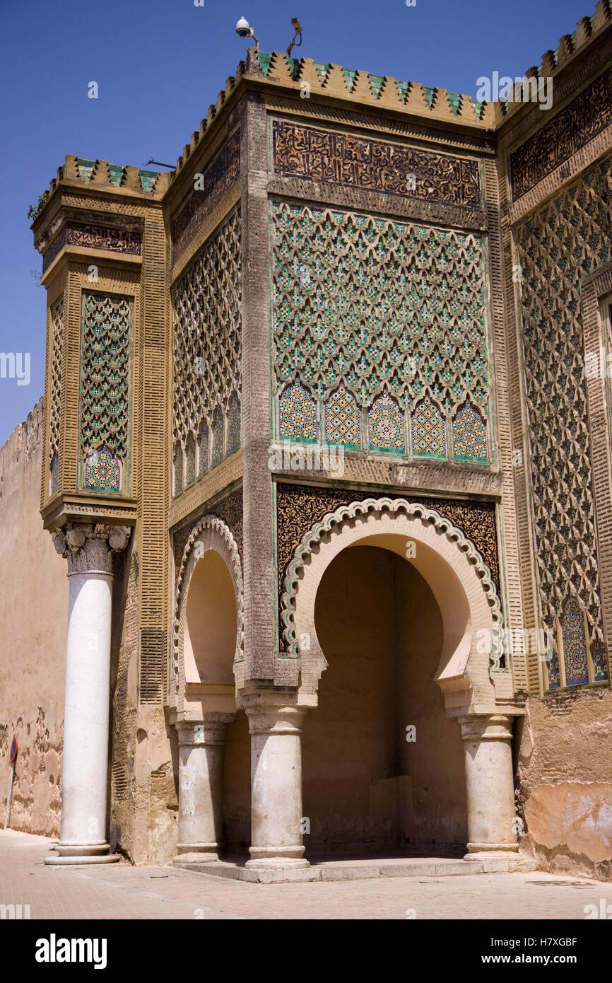 visit of the city of meknes in morocco Stock Photo - Alamy