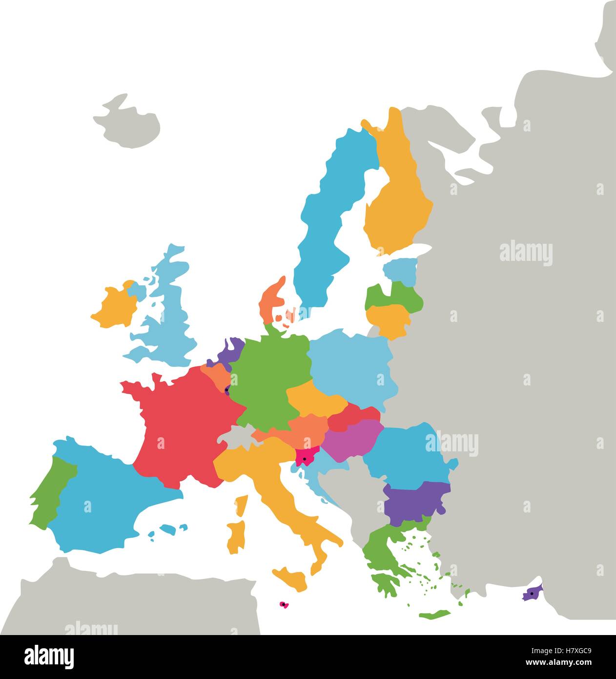 European union map icon. Europe eu country national and politics theme ... European union map icon. Europe eu country national and politics theme ...
