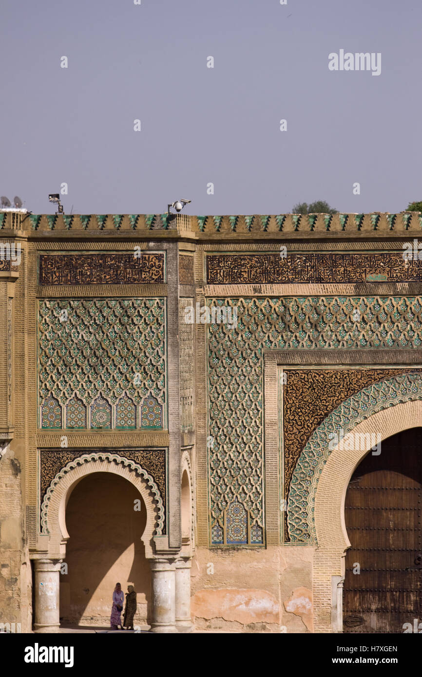 visit of the city of meknes in morocco Stock Photo - Alamy