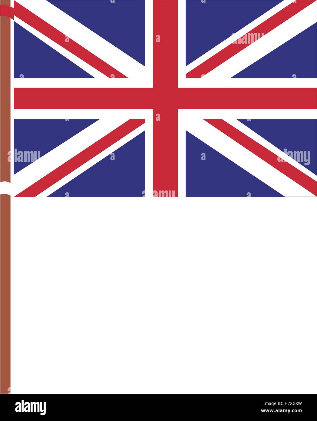 United kingdom flag icon. London uk landmark tourism and england theme ...