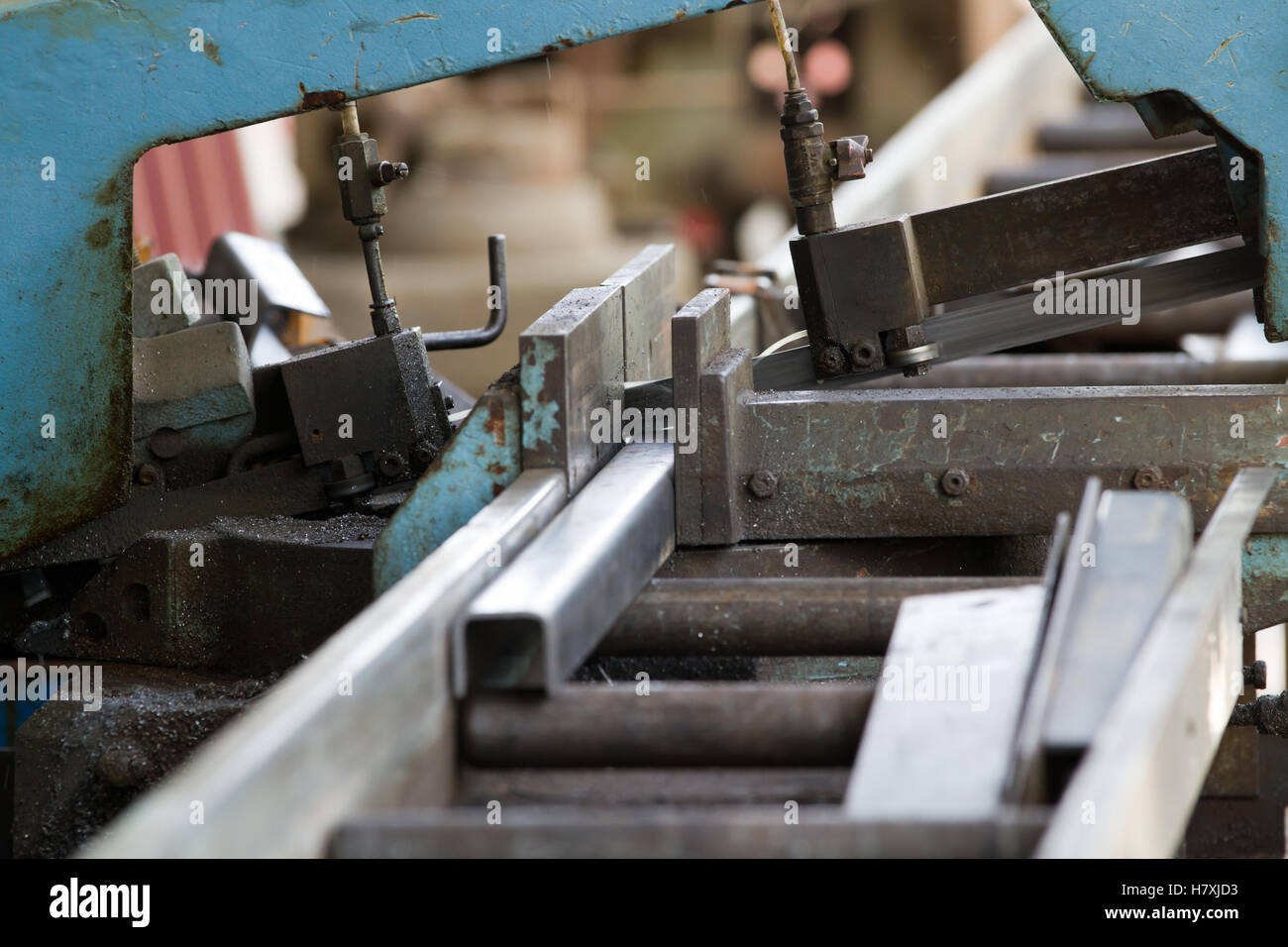 metalworker at work in his workshop Stock Photo - Alamy