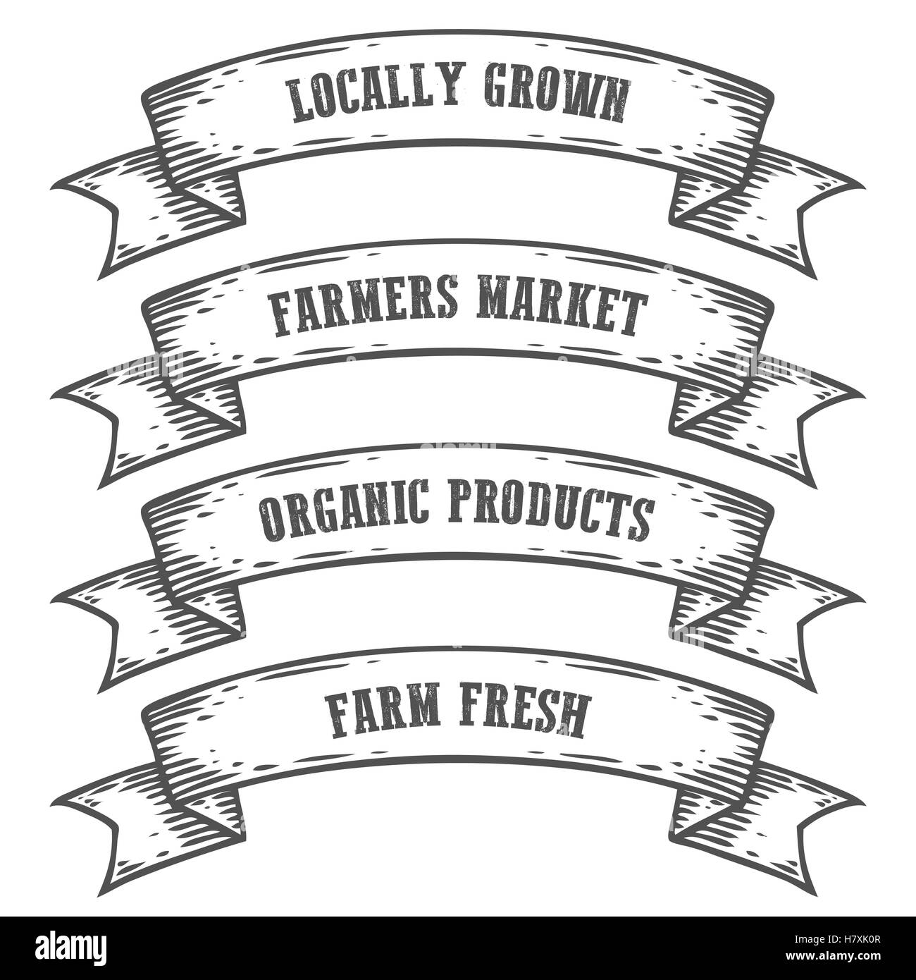 Medieval agriculture engraving Stock Vector Images - Alamy
