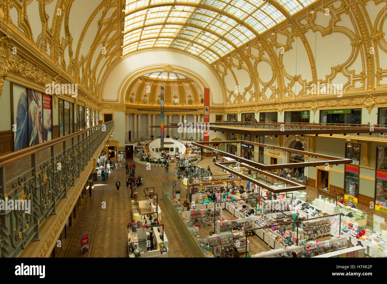 Stadtsfeestzaal shopping mall, Antwerp, Flanders, Belgium Stock Photo ...