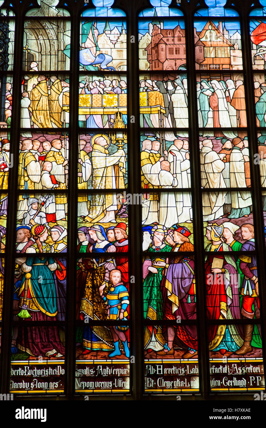 Belgium glass window hi-res stock photography and images - Alamy