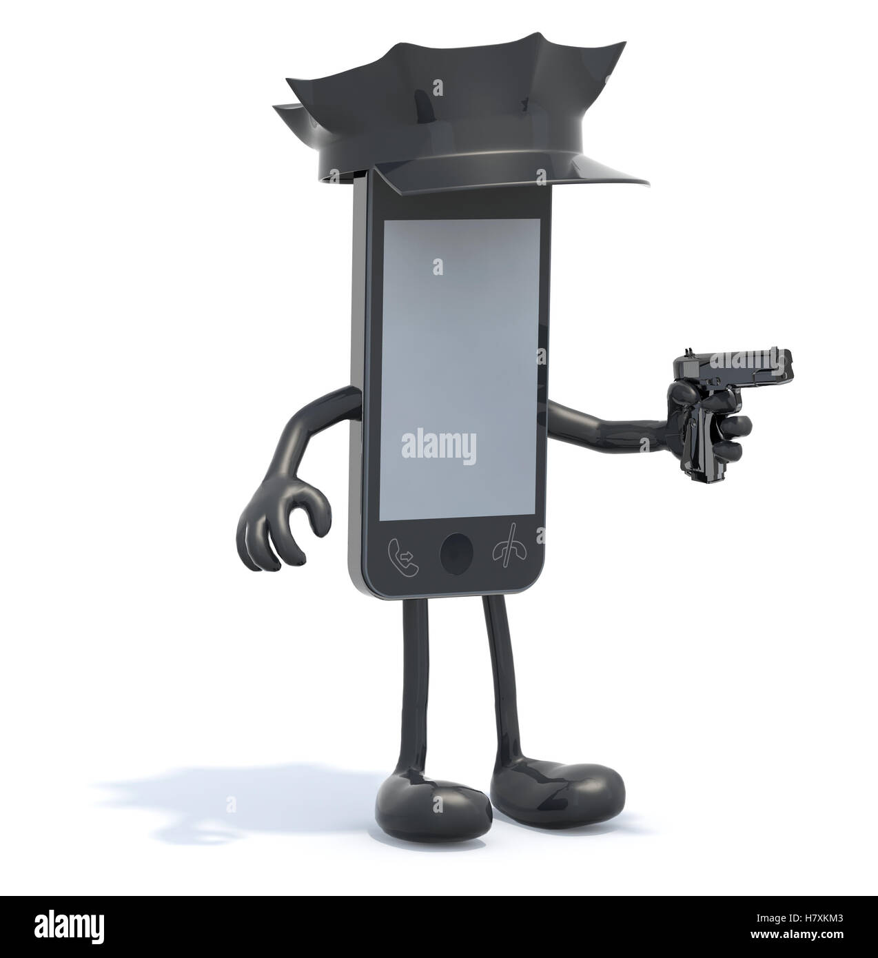 Police display arms hi-res stock photography and images - Alamy