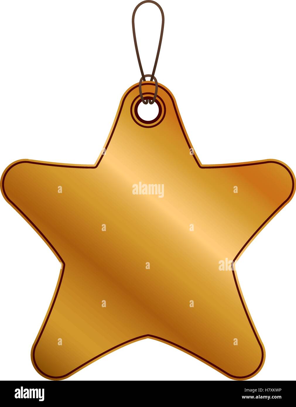 gold star label icon. Tag element banner badge card and product theme ...