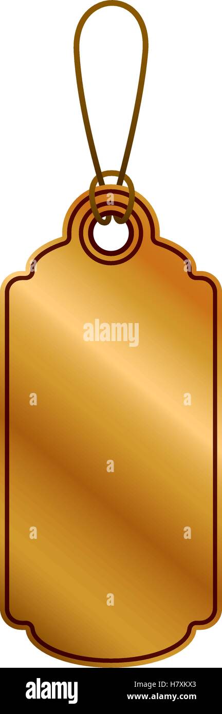 gold label icon. Tag element banner badge card and product theme ...