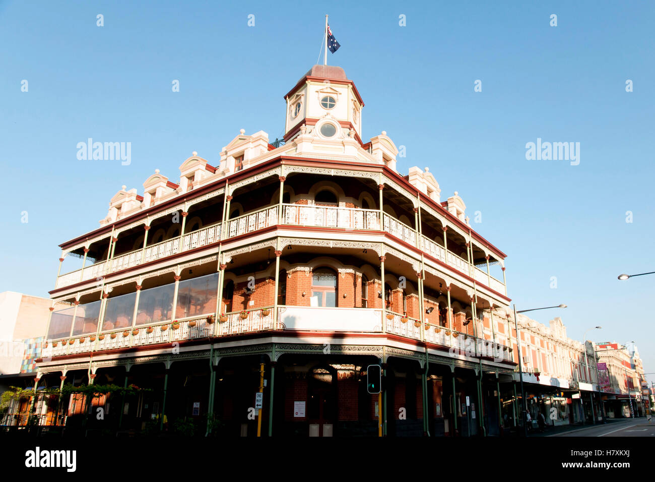 Colonial 1860s Building - Fremantle - Australia Stock Photo - Alamy