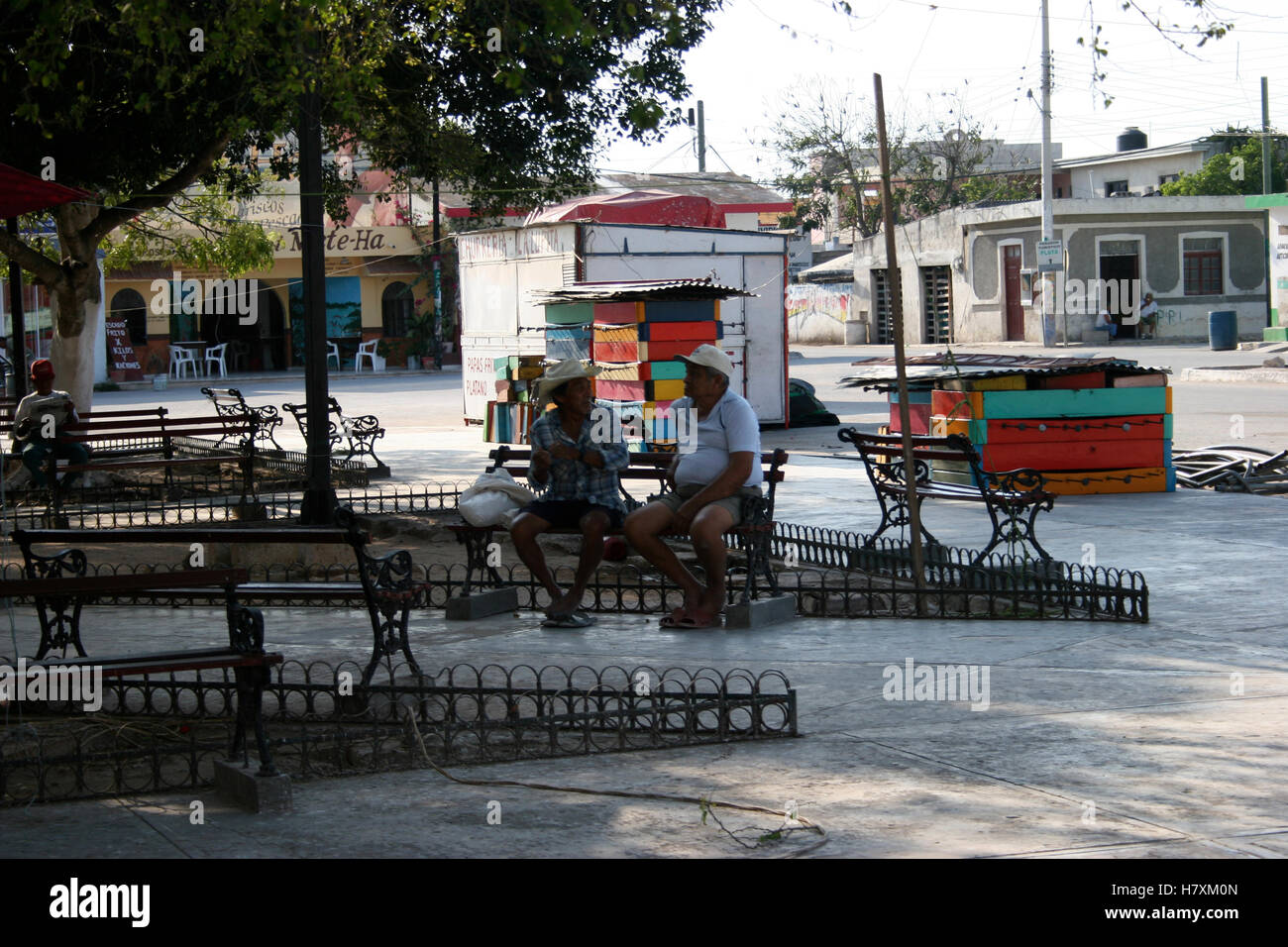 mexican people in yucatan Stock Photo - Alamy