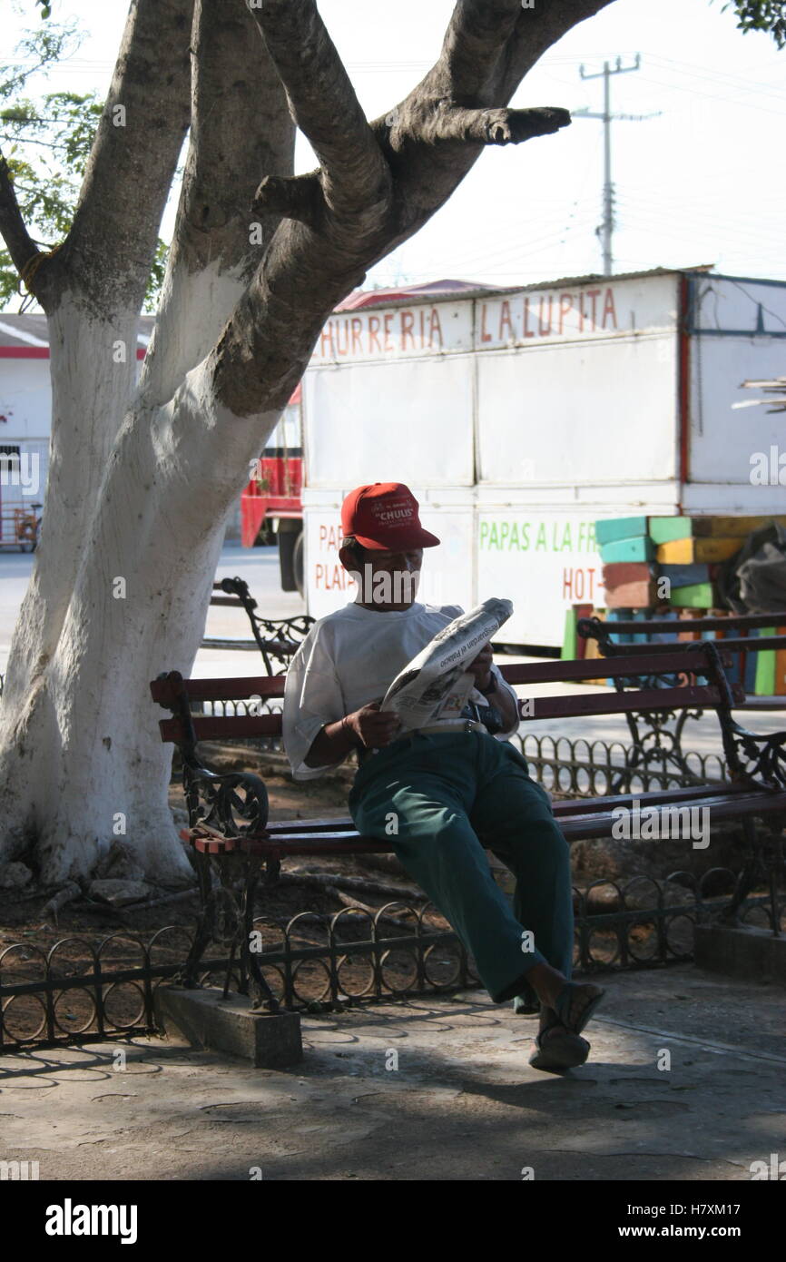 mexican people in yucatan Stock Photo - Alamy